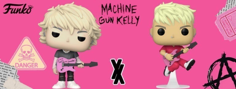 New Funko Pop! Rocks Machine Gun Kelly (MGK) figures. - Pop Shop Guide