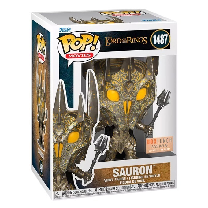 New exclusive The Lord of the Rings - Théoden and Sauron (Glow) Funko ...