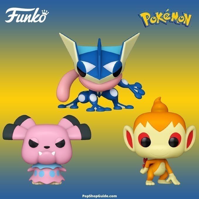 New Pokemon Funko Pop! Chimchar, Snubbull and Greninja figures. - Pop ...