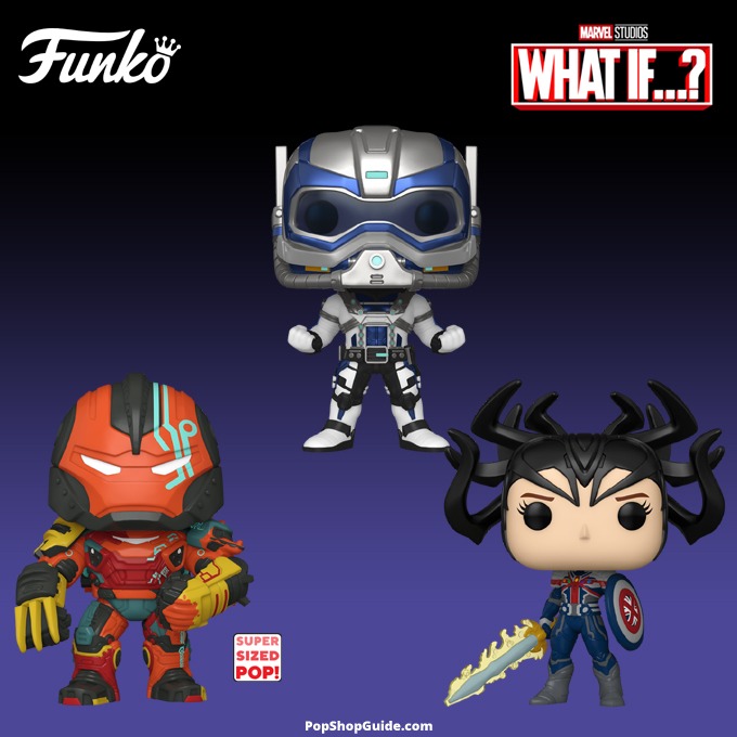 New Marvel Studios What If...? (TV series) Funko Pop! vinyl figures ...