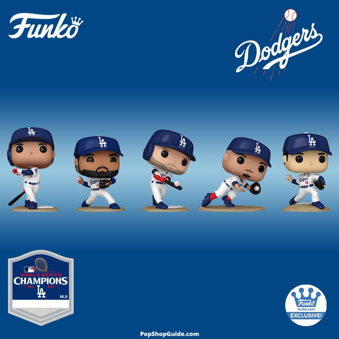 New exclusive Los Angeles Dodgers - 2024 World Series Champions Funko ...