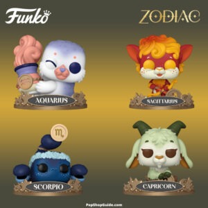 New Zodiac Funko Pop! Figures Introduced with Celestial Animal Designs