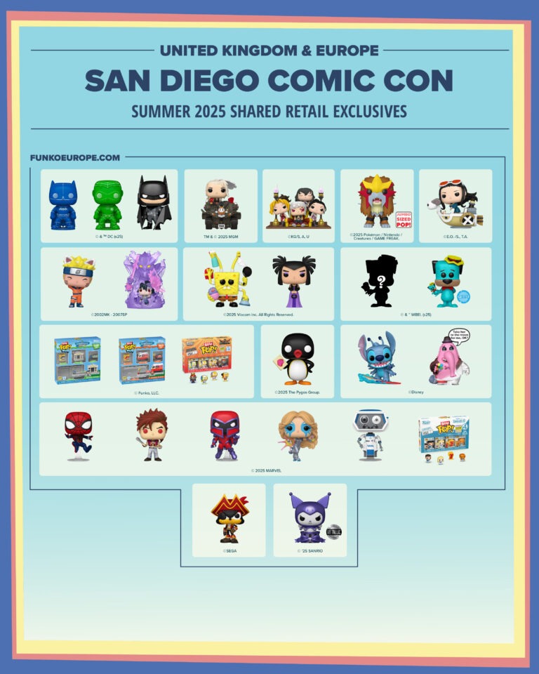 Funko at SDCC 2025: Booth Details, Collectibles, and Convention Exclusives