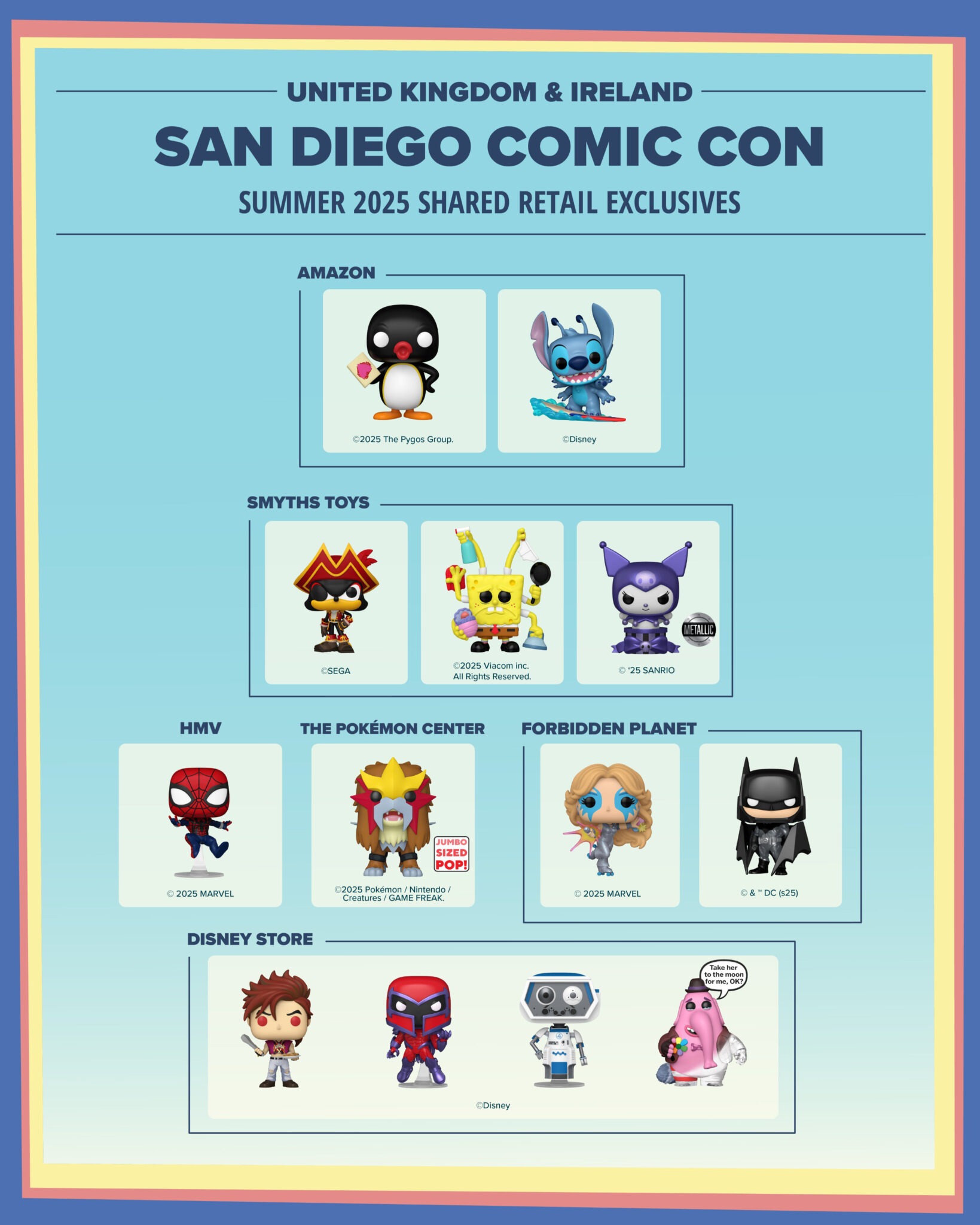 Funko at SDCC 2025: Booth Details, Collectibles, and Convention Exclusives