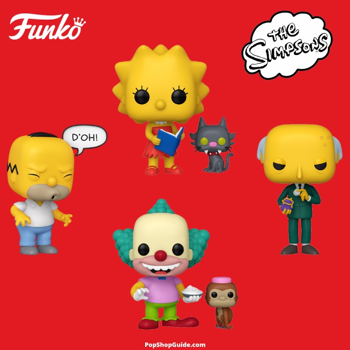 The Simpsons Funko Pop! 2025 Wave Revealed: Homer, Marge, Bart, and More