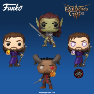 New Baldur’s Gate 3 Funko Pop! Wave Announced – Gale, Lae’zel, Wyll
